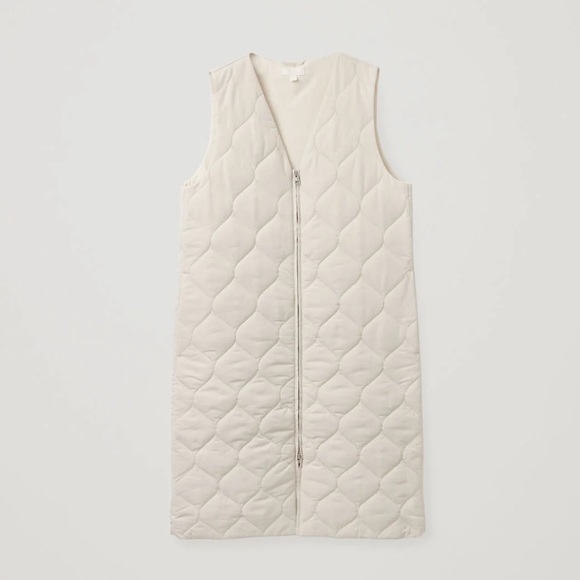COS | Jackets & Coats | Cos Longline Quilted Gilet | Poshmark